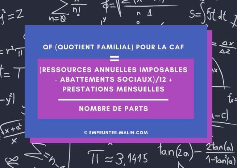 Simulateur quotient familial (CAF et impôts - mis à jour 2023)