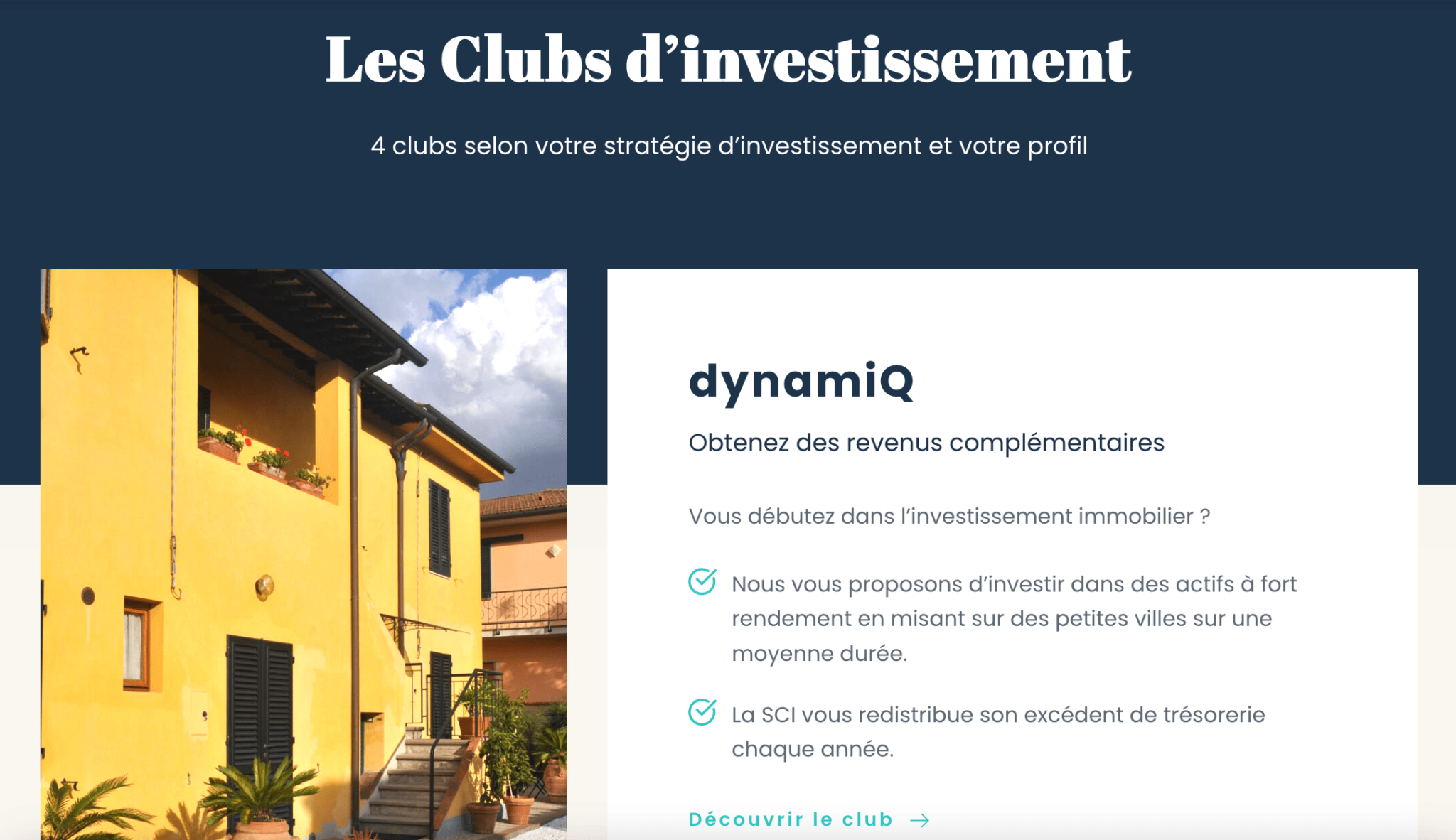 Club deal Immobilier - Investir en immobilier dans un club deal